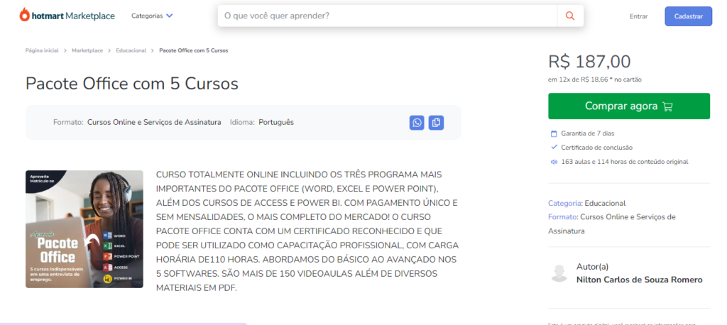 Os 4 Melhores Cursos Online de Pacote Office em 2023 - Concurseiro 24 horas